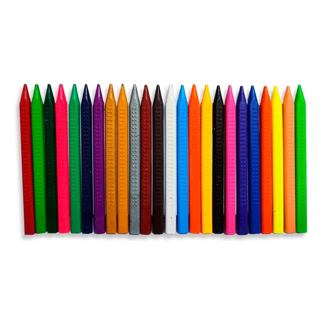 24 Crayones De Colores Lapices De Cera Para Dibujar Y Pintar – Grafik ...